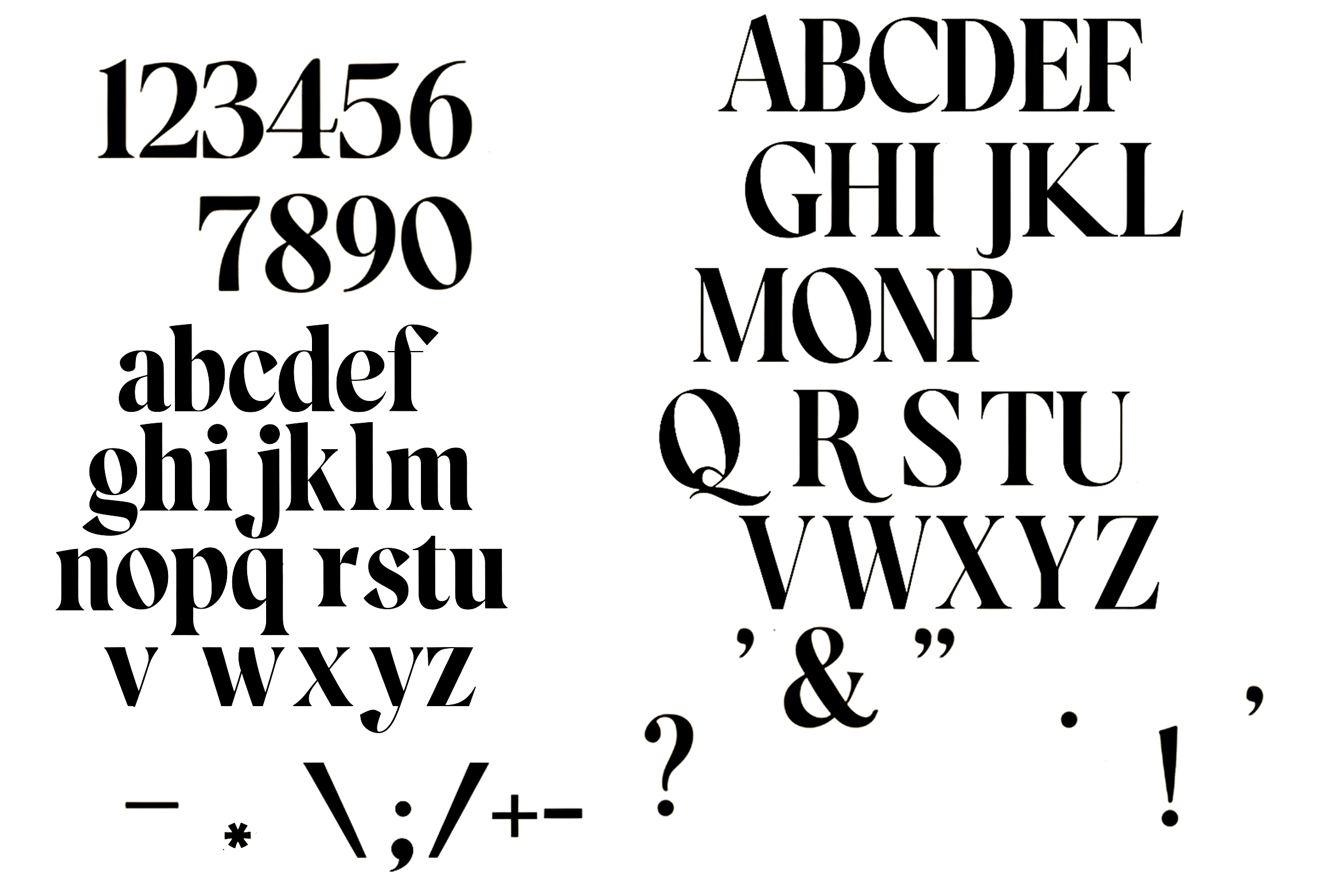 GLIPH: AI Font Generator from Any Image